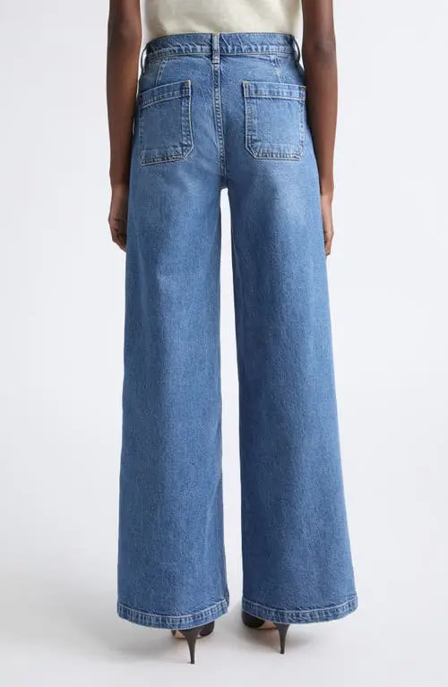 Ramy Brook Cleo High Waist Wide Leg Jeans