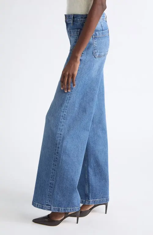Ramy Brook Cleo High Waist Wide Leg Jeans