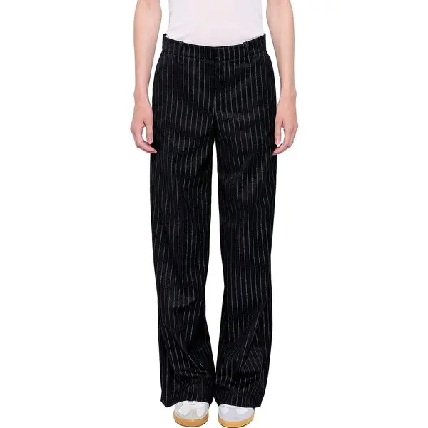 Zadig&Voltaire Panol Tailleur Pinstriped Pants