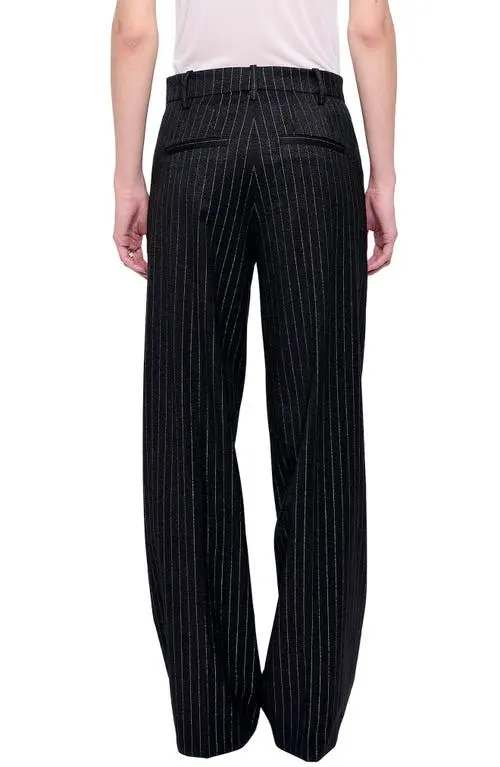 Zadig&Voltaire Panol Tailleur Pinstriped Pants