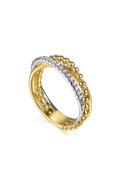 GABRIEL & CO. Bujukan Stacked Ring