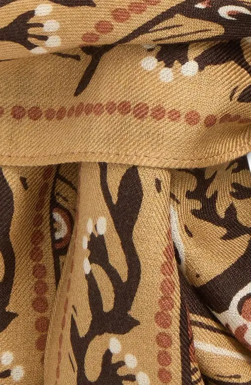 Echo Nature Walk Silk Bandana - Pebble