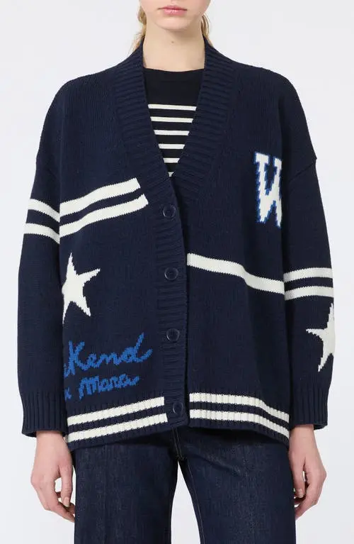Max Mara Virgin Wool Cardigan