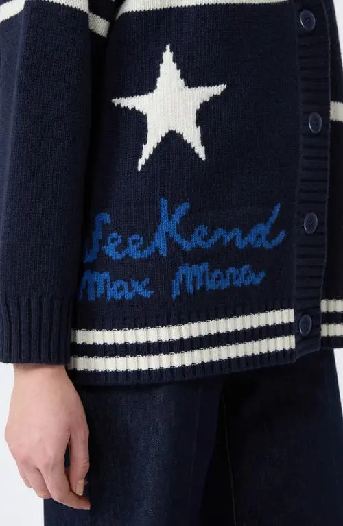 Max Mara Virgin Wool Cardigan