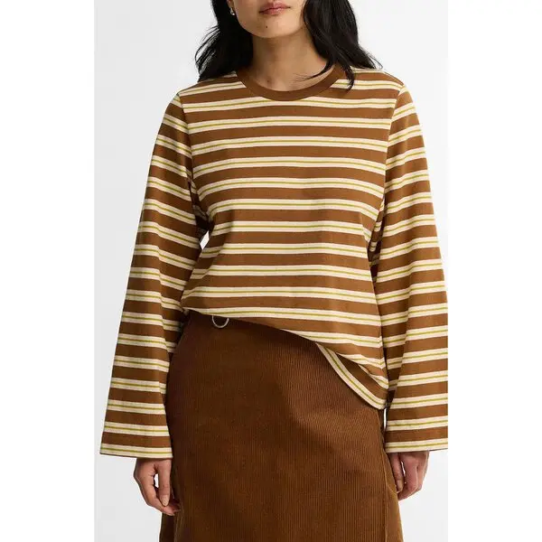 Barbour Maplewood Striped Long Sleeve T-shirt