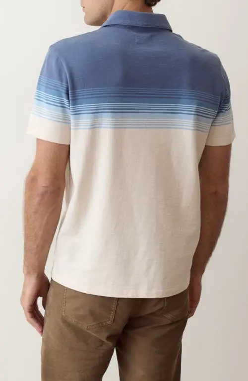 Marine Layer Luxe Slub Organic Cotton Pocket Polo