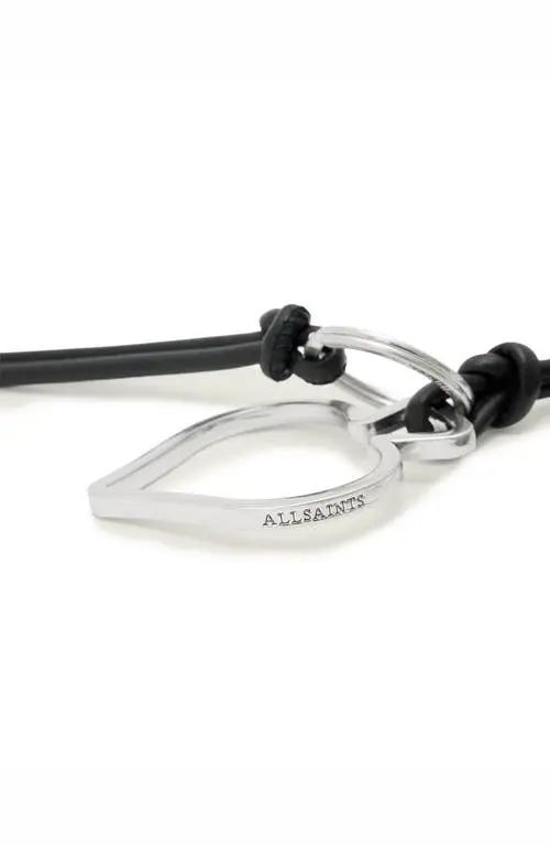 ALLSAINTS Spade Metal Key Ring