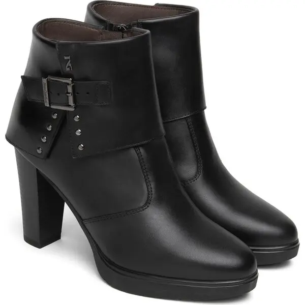 NEROGIARDINI Platform Cuff Bootie