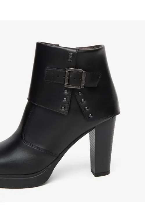 NEROGIARDINI Platform Cuff Bootie