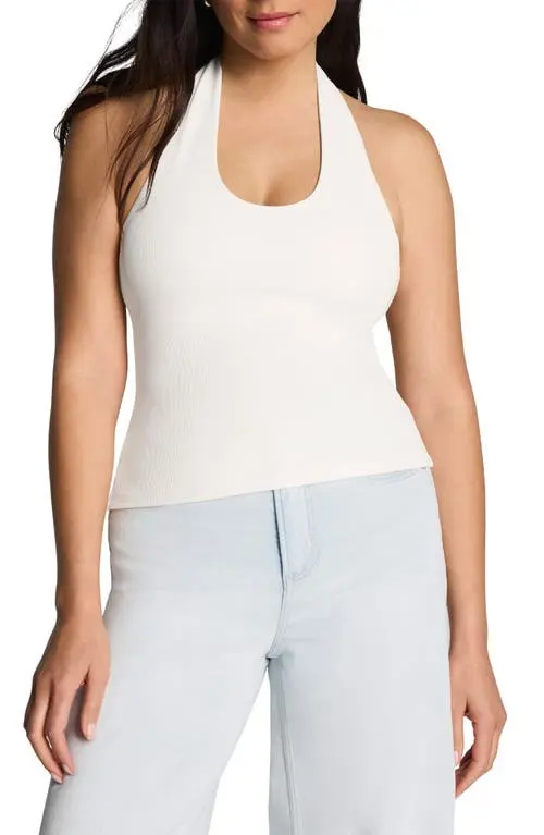 Spanx Halter Neck Ribbed Tank Top