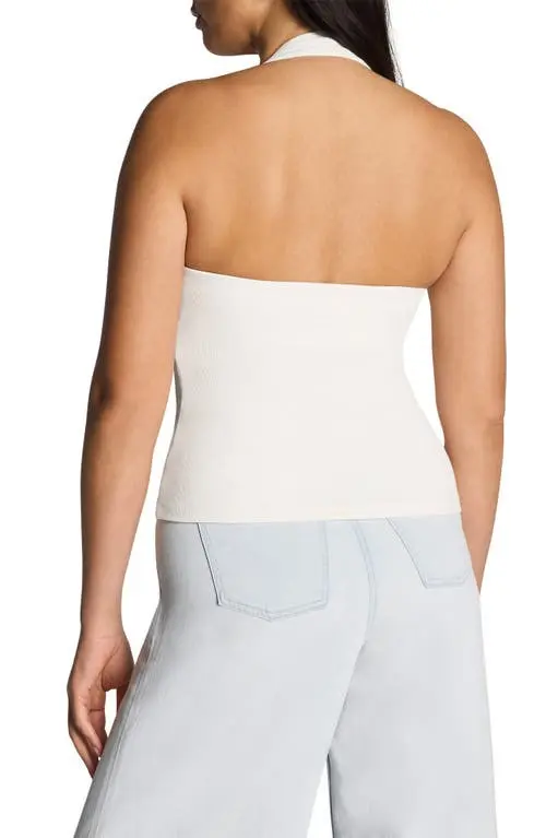 Spanx Halter Neck Ribbed Tank Top