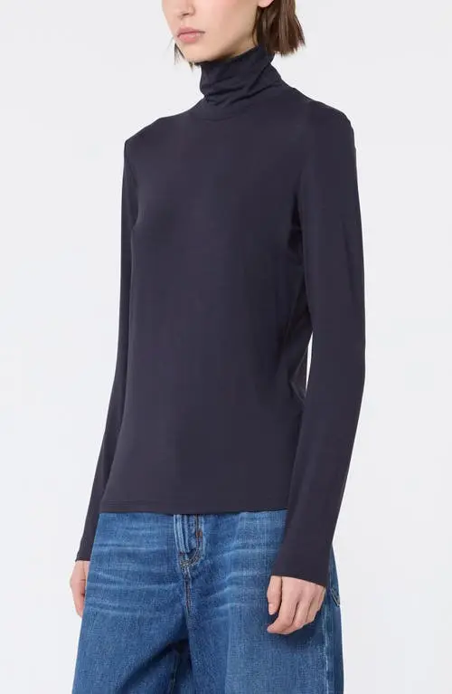 Max Mara Turtleneck Jersey Top