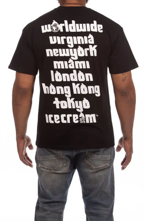 ICECREAM List Graphic T-shirt