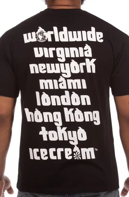 ICECREAM List Graphic T-shirt