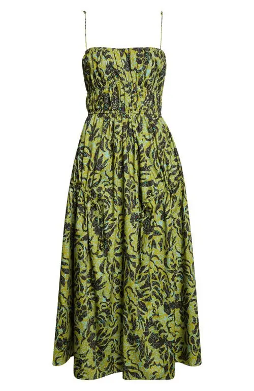 Ulla Johnson Vidri Midi Cotton Dress