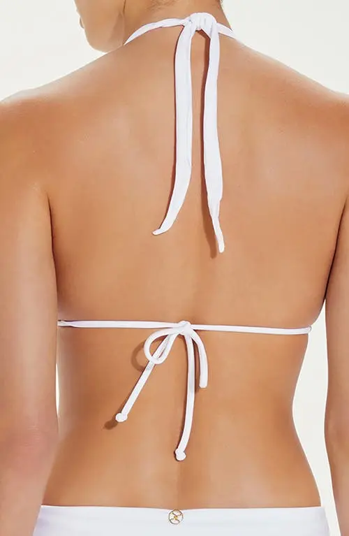 VIX PAULA HERMANNY Bia Tube Halter Bikini Top