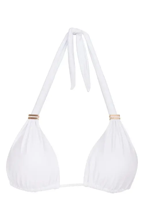 VIX PAULA HERMANNY Bia Tube Halter Bikini Top