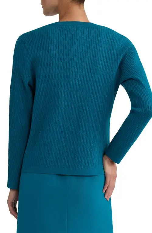 KASPER Kissing Front Cardigan