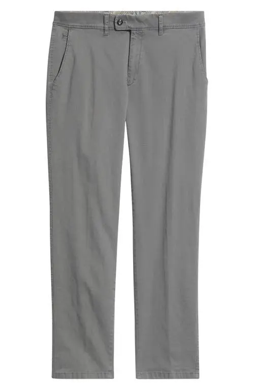 BRAX Evans Flat Front Straight Leg Chinos - Graphite
