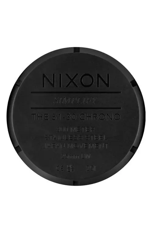 Nixon 51-30 Chronograph Bracelet Watch
