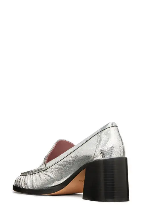 Kate Spade New York Metallic Leather Penny Loafer Pump