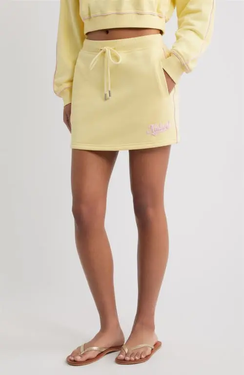 KULANI KINIS Terry Track Mini Skirt