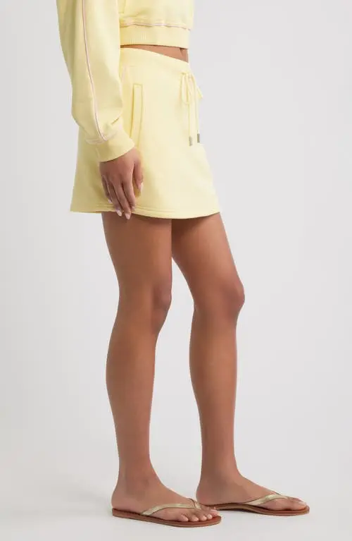 KULANI KINIS Terry Track Mini Skirt