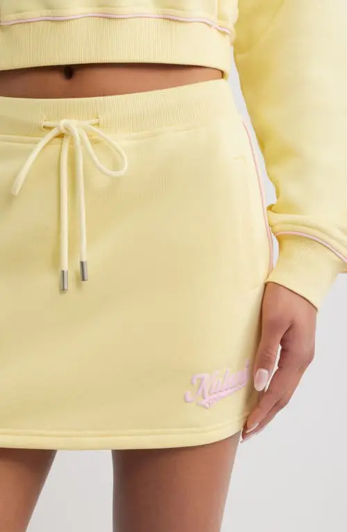 KULANI KINIS Terry Track Mini Skirt
