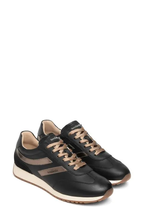 NEROGIARDINI Retro Low Top Sneaker - Black