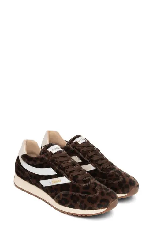 NEROGIARDINI Print Low Top Sneakers - Leopard
