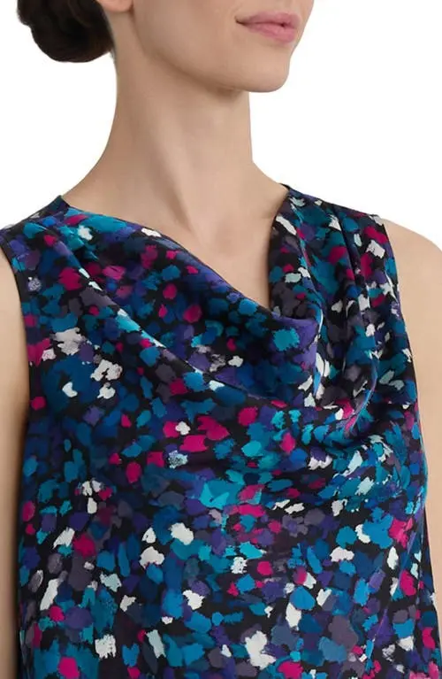 KASPER Cowl Neck Sleeveless Top