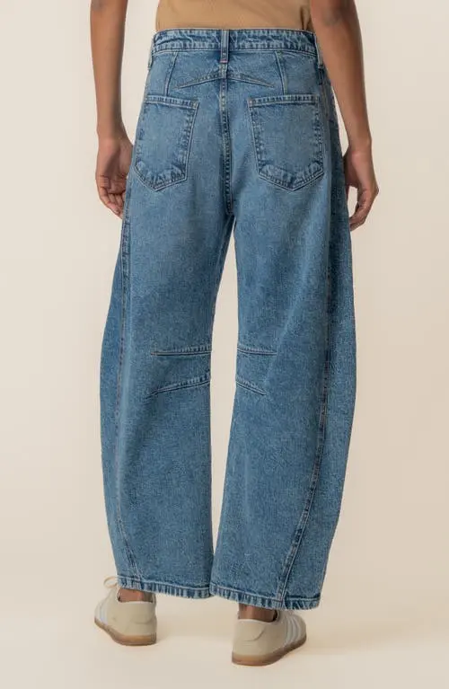 Kut From The Kloth Ashlyn Horseshoe Barrel Leg Jeans