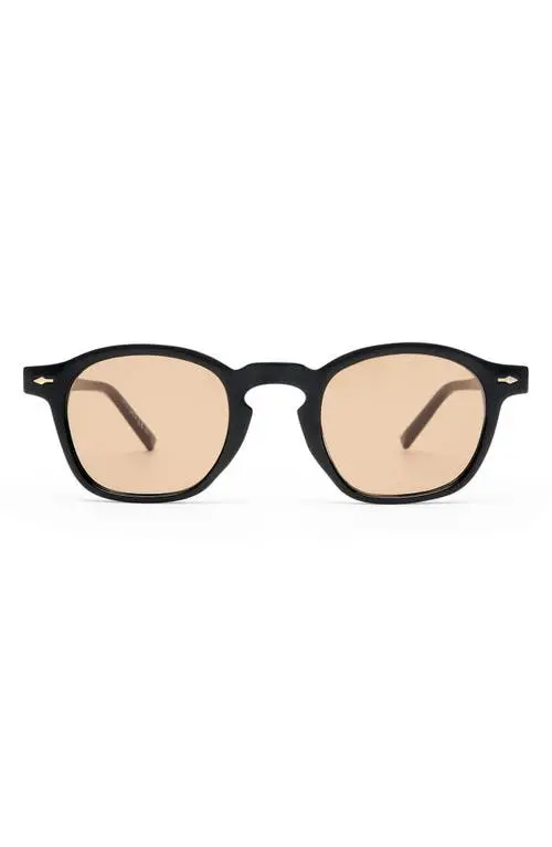 AIRE Gender Inclusive Nyxis Round Sunglasses - Black