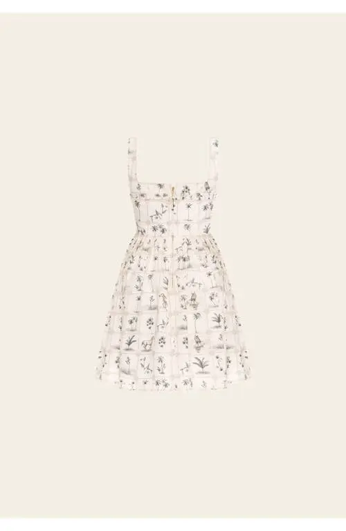 Agua Bendita Barbara Arena Mini Dress