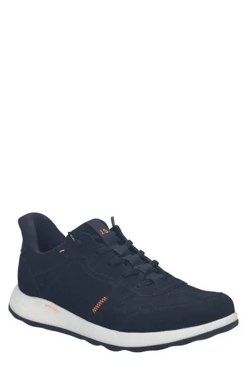 Josef Seibel Clint 03 Leather Lace-up Sneakers - Black