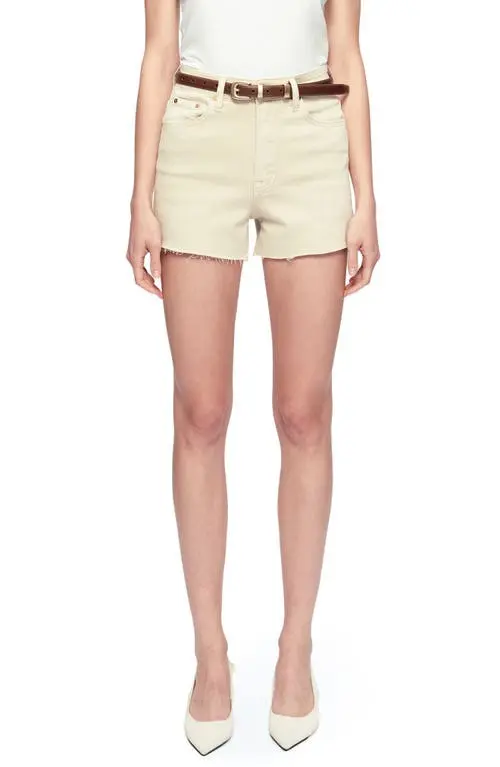 BAYEAS Flora High Waist Cutoff Denim Shorts
