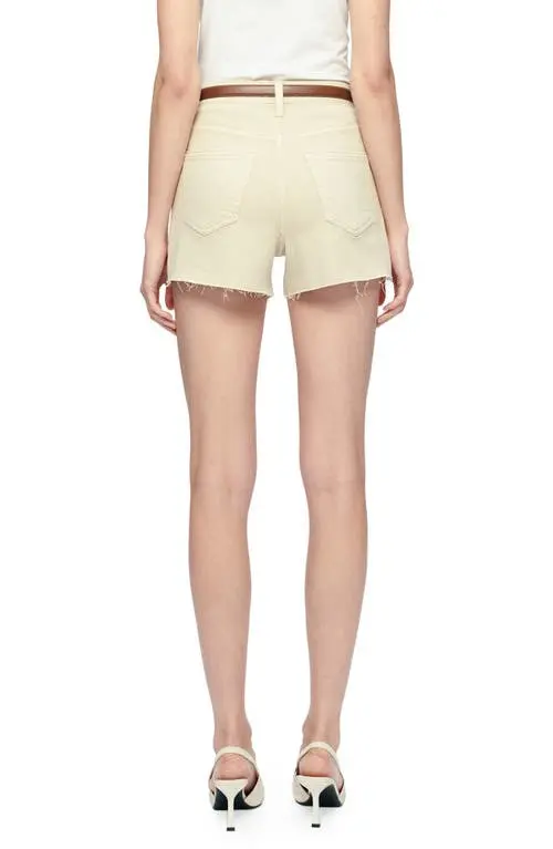 BAYEAS Flora High Waist Cutoff Denim Shorts