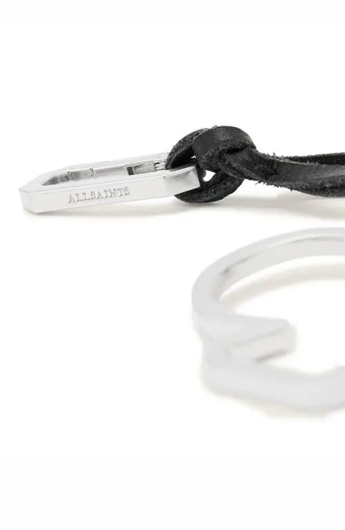 ALLSAINTS Club Metal Key Ring