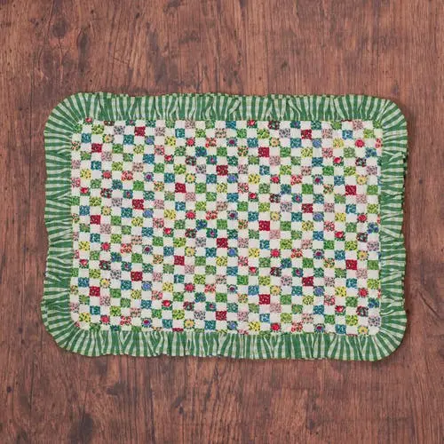 MODERN PRAIRIE Rebecca Ruffle Placemat