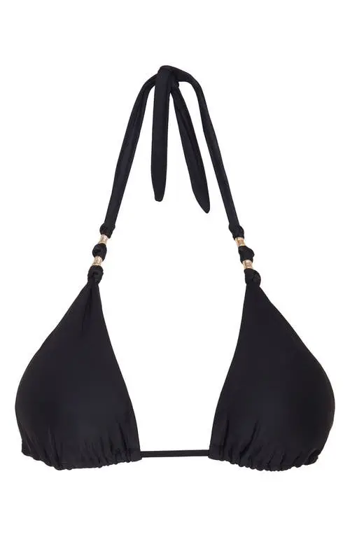 VIX PAULA HERMANNY Paula Triangle Halter Swim Top