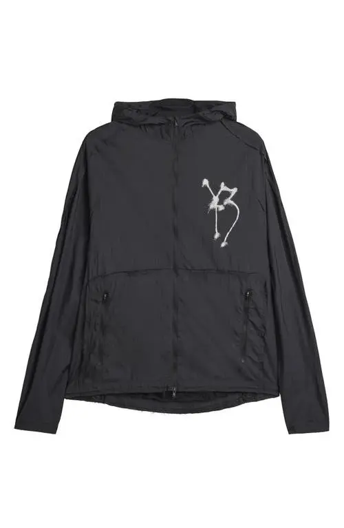 Y3 Graphic Print Running Jacket