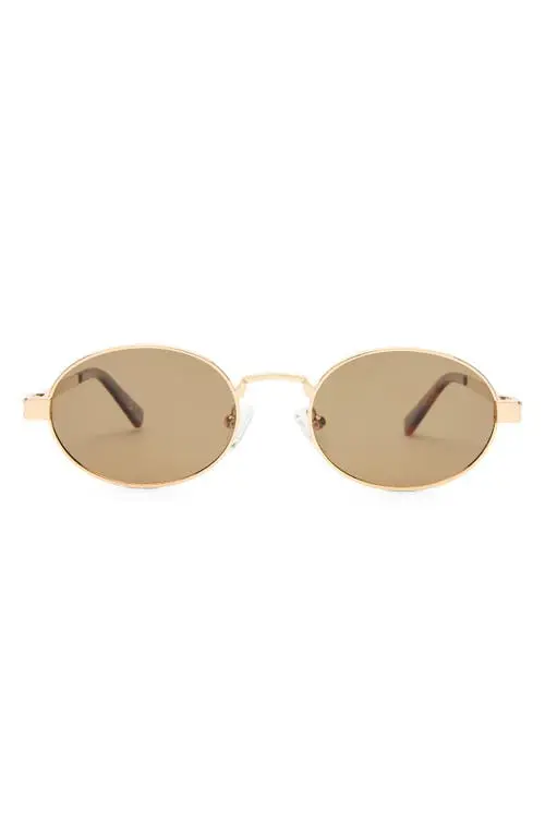 Le Specs Poseidon Deux Oval Polarized Sunglasses