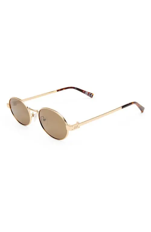 Le Specs Poseidon Deux Oval Polarized Sunglasses