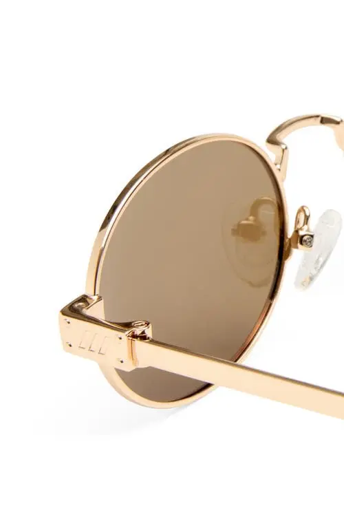 Le Specs Poseidon Deux Oval Polarized Sunglasses