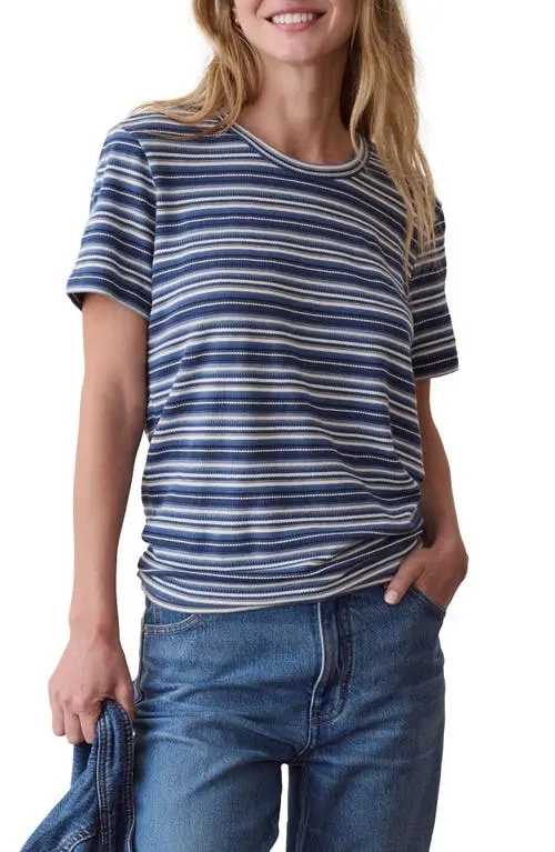 Marine Layer Jacquard Striped T-shirt