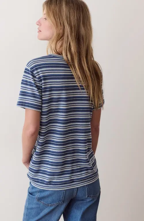 Marine Layer Jacquard Striped T-shirt