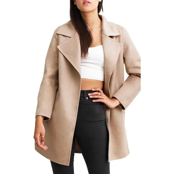 BELLE & BLOOM Ex Boyfriend Wool Blend Coat