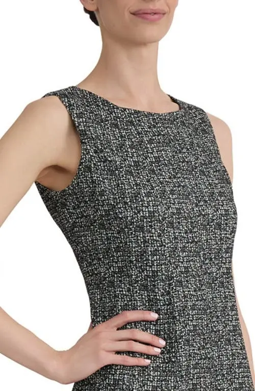 KASPER Multi Seam Fit & Flare Dress