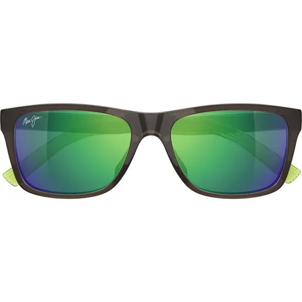 Maui Jim Mj0345s 55mm Polarized Square Sunglasses