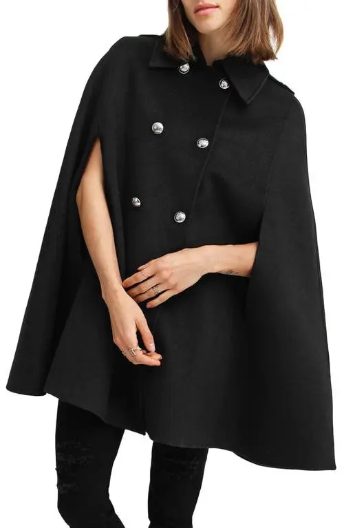 BELLE & BLOOM On My Mind Wool Blend Cape